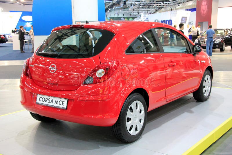 Opel Corsa MCE editorial photography. Image of expensive - 37458042