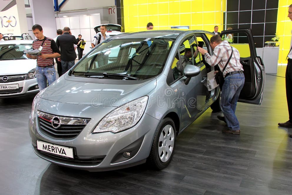 Opel Meriva editorial stock photo. Image of design, exhibition - 37460218