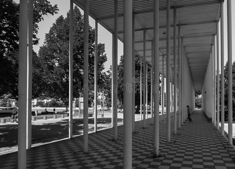 An Open Air Building in a Park Editorial Stock Image - Image of park ...