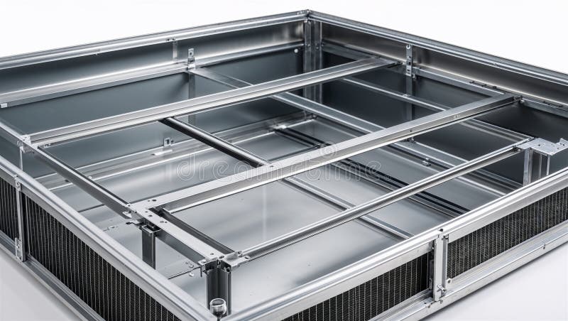 Open Air Conditioning Condenser Housing Frame only, Metal and Plain ...