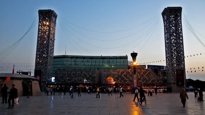 The open air mosque stock video. Video of building, iran - 103681245