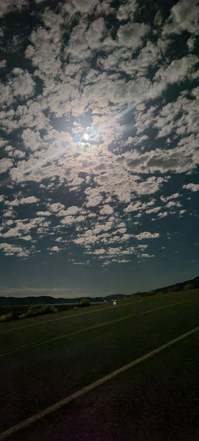 Open air sky stock photo. Image of open, clouds, moon - 223080188