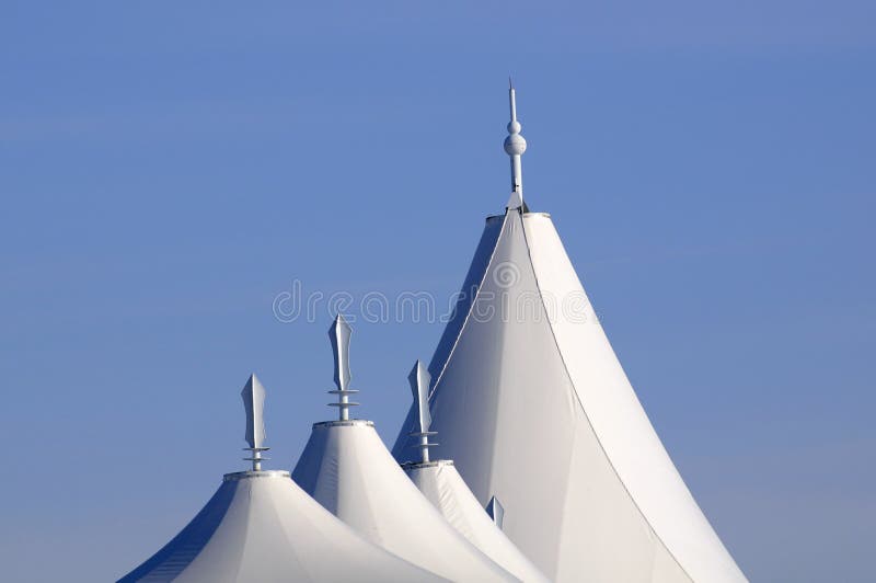 The open-air stadium roof stock image. Image of order - 7611913
