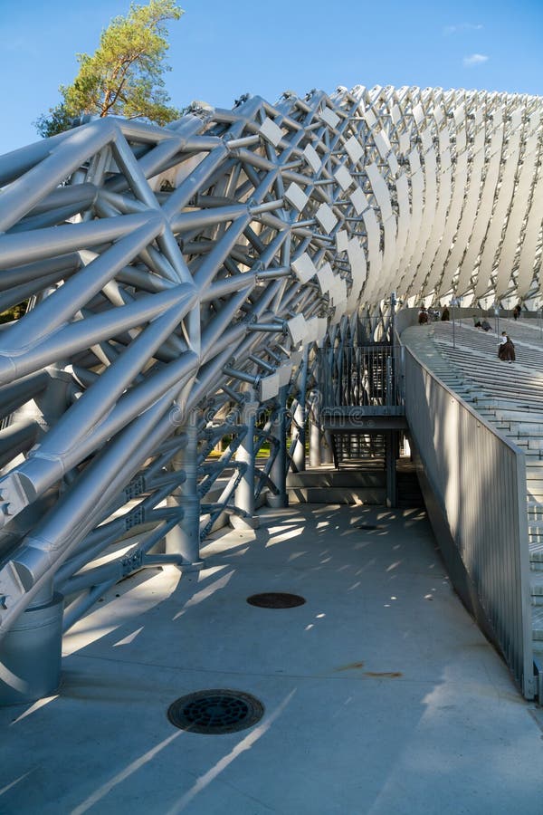 Open air stage editorial photo. Image of girder, project - 230057856