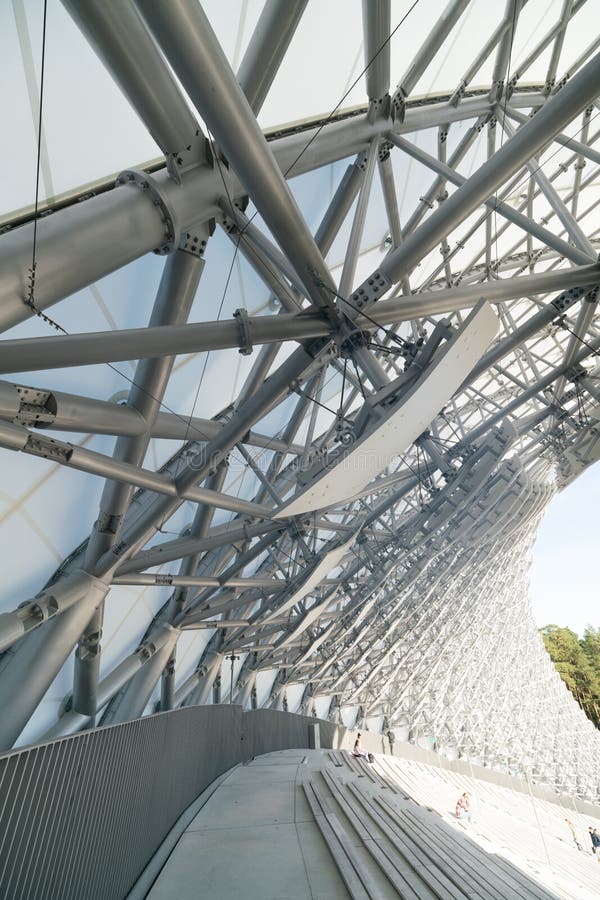 Open air stage editorial image. Image of wireframe, industrial - 230057860