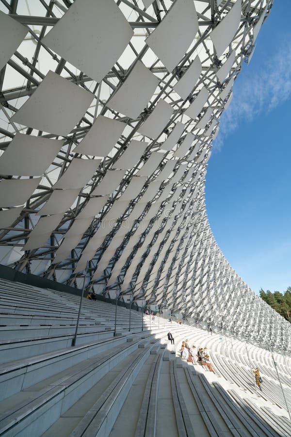 Open air stage editorial photo. Image of girder, project - 230057856