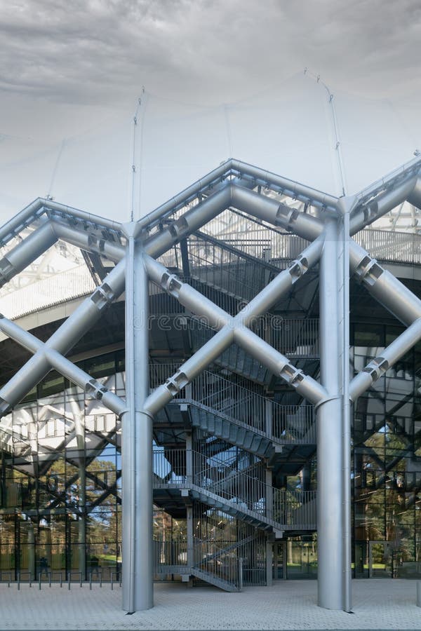 Open air stage stock photo. Image of steelwork, industrial - 230057876