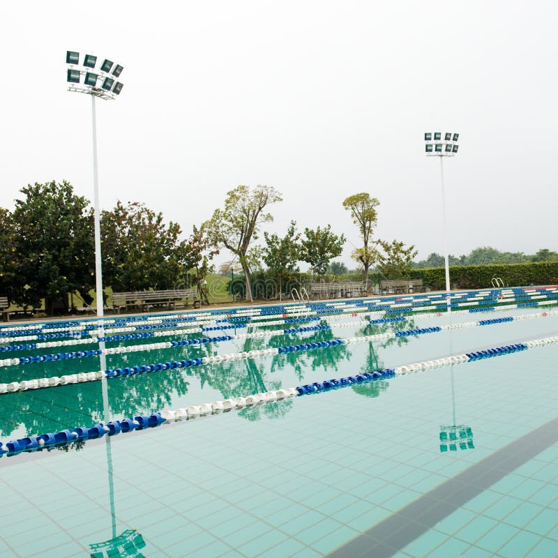 Open air swimming pool stock image. Image of ripples - 25072533