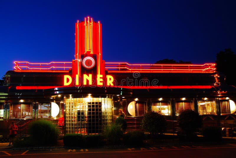 Open All Night editorial stock photo. Image of eatery - 144718573