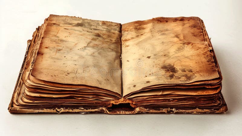 Open antique book stock illustration. Illustration of detail - 327485453