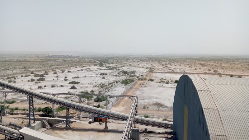 Open area , desert view , stock photo. Image of sunshine - 228468350