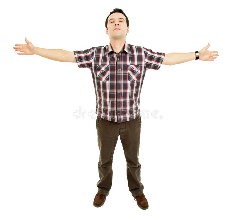 Open arms stock image. Image of palm, arms, isolated - 10472273