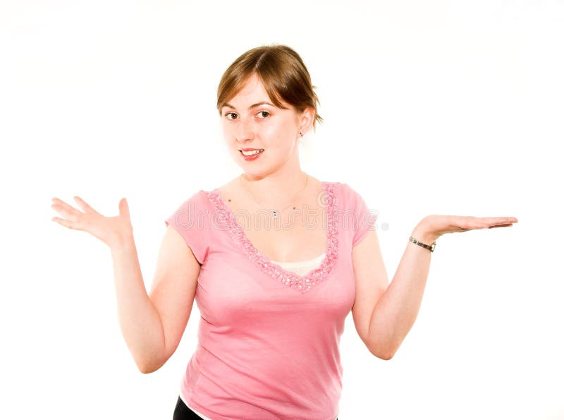 Woman in polite pose stock photo. Image of sensuality - 2830636