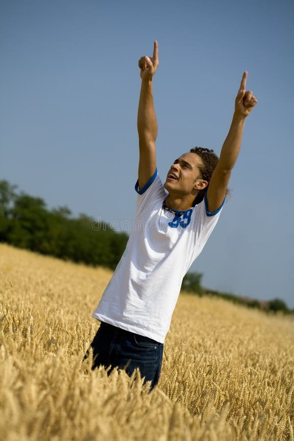 Open arms02 stock photo. Image of august, corn, life, farm - 923118