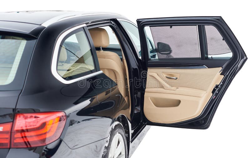 Open back car door stock photo. Image of alloy, drive - 175104528