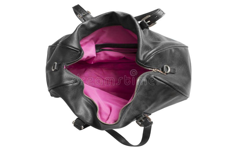 Open bag isolated stock image. Image of studio, shopping - 211903897