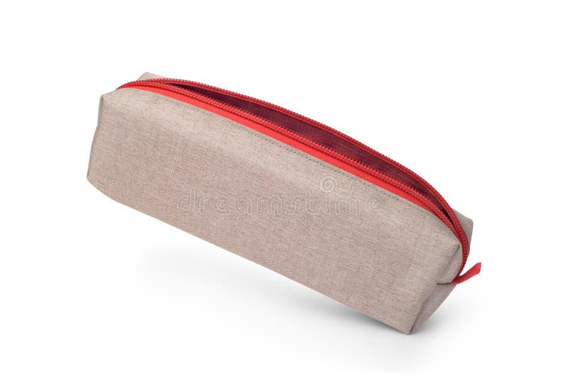 Open Bag on White Background Stock Image - Image of personal, wealth ...