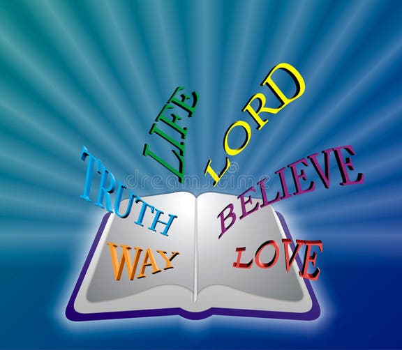 Light Shining Open Bible Stock Illustrations – 141 Light Shining Open ...