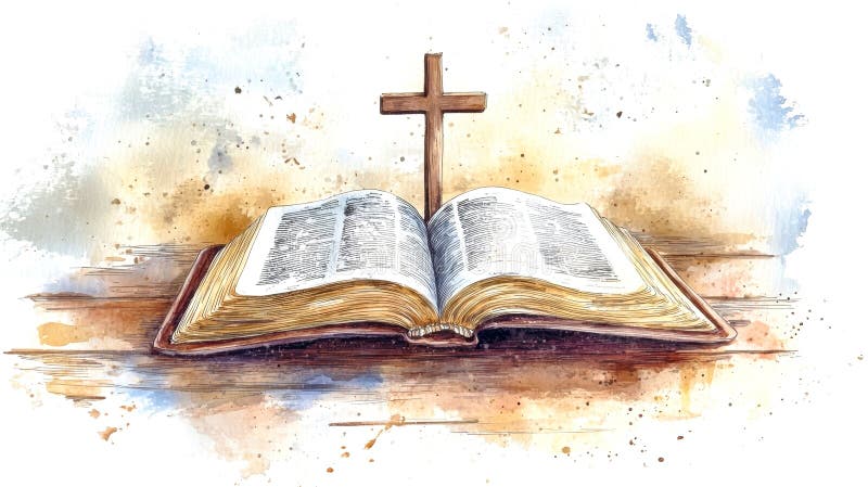 Open Bible Table Stock Illustrations – 2,796 Open Bible Table Stock ...