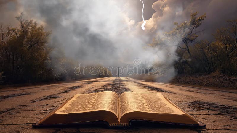Open bible with sunlight stock footage. Video of book - 310707556