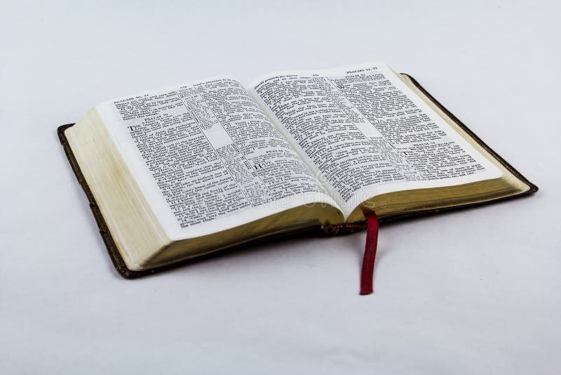 Old Bible on White Background Stock Image - Image of color, cover: 59797381