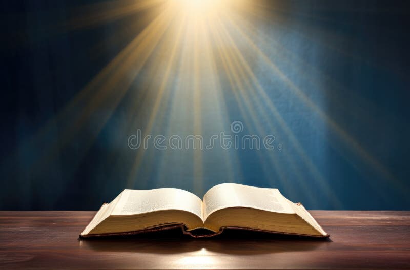 Open Bible Blue Background Stock Illustrations – 1,257 Open Bible Blue ...