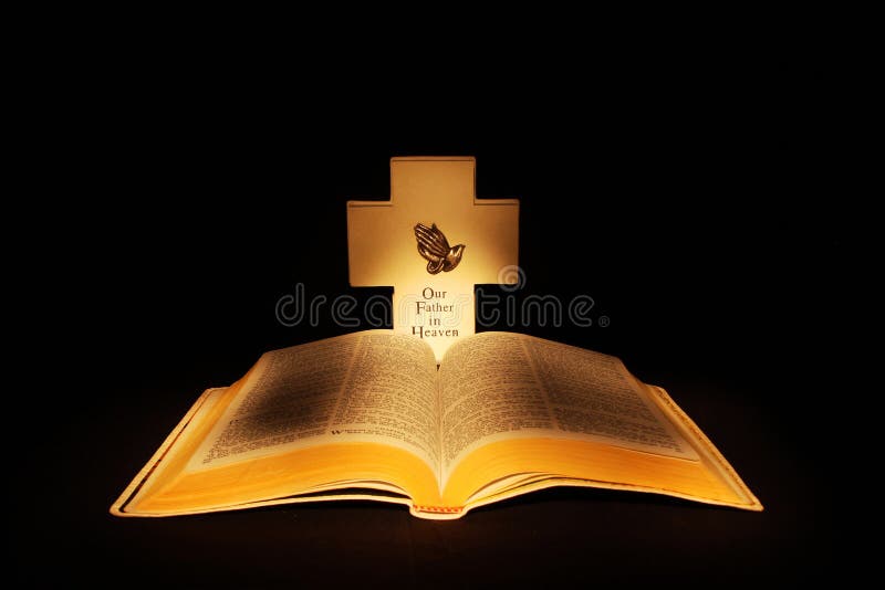 Open bijbel stock foto. Image of christendom, geboorte - 37812012