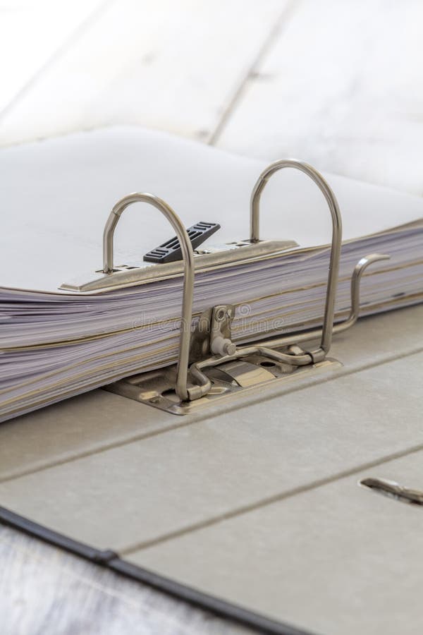 Open binder 03 stock image. Image of archiving, files, archivating - 804921