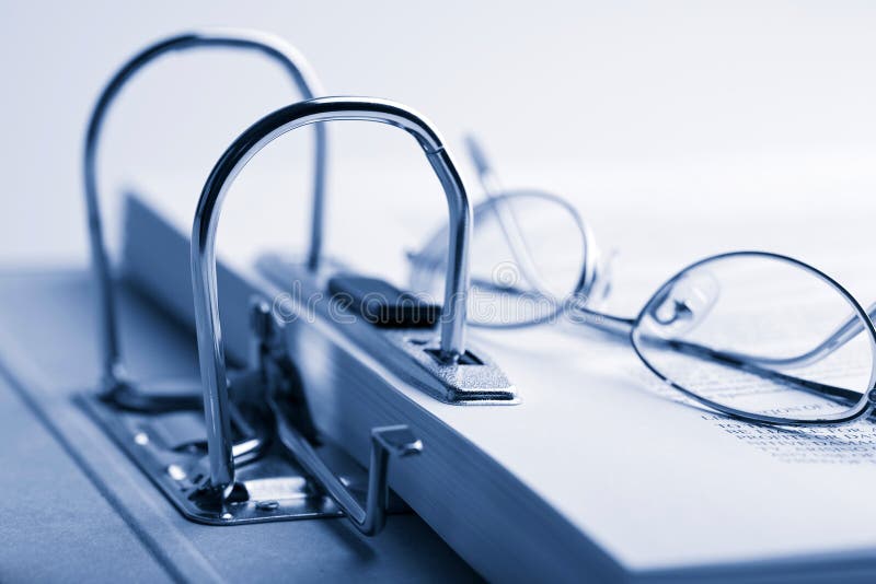 Open binder 03 stock image. Image of archiving, files, archivating - 804921