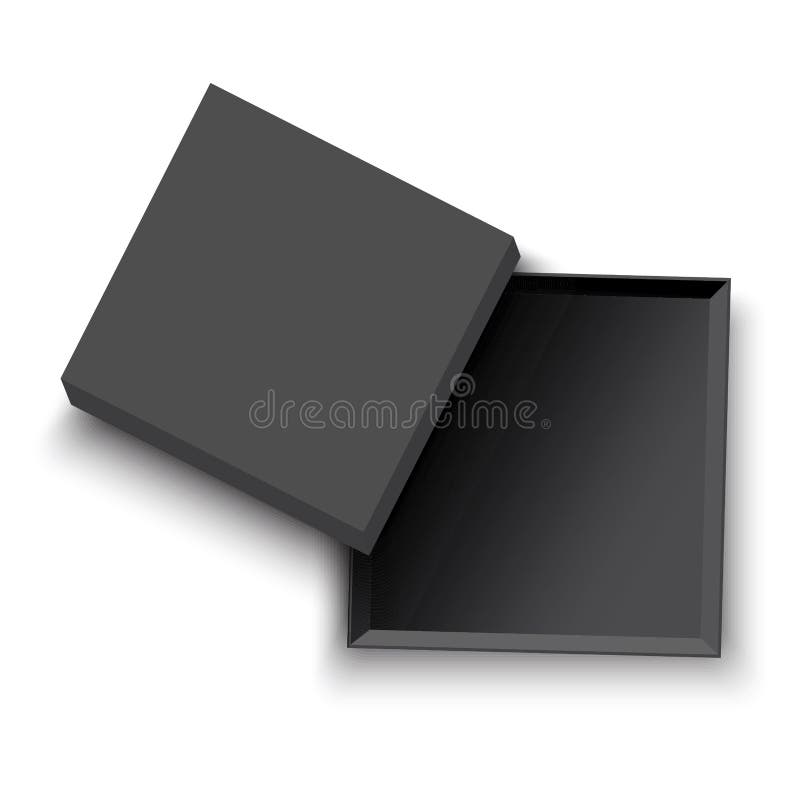 Black Packaging Rectangle Box Stock Illustrations – 1,161 Black ...