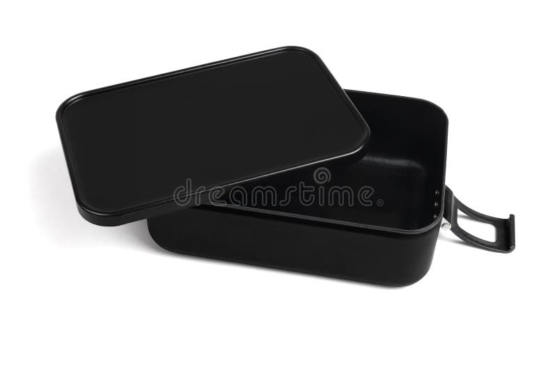 Open Black Metal Box stock photo. Image of black, metal - 224811806