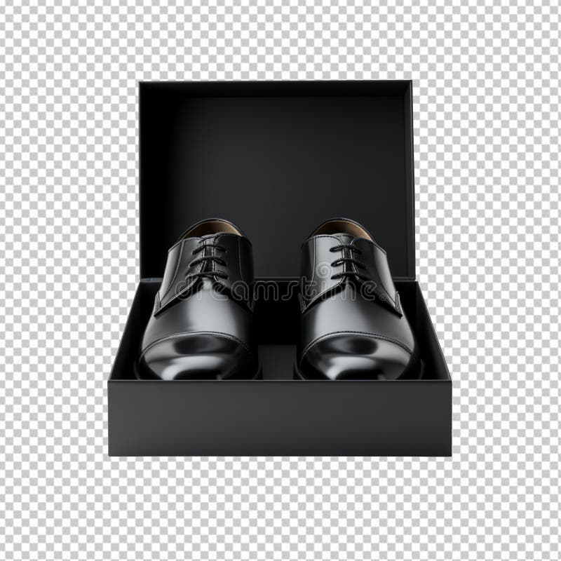 Open Shoe Box. Outline Drawing Stock Vector - Illustration of shape ...