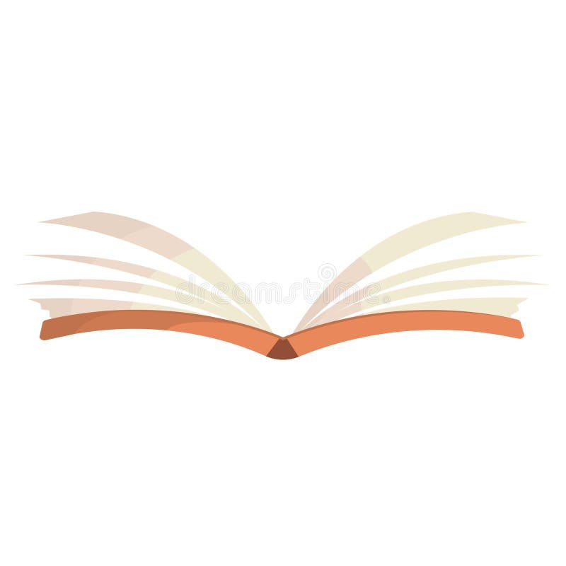 Open Blank Book Icon. Vector Stock Vector - Illustration of literature ...