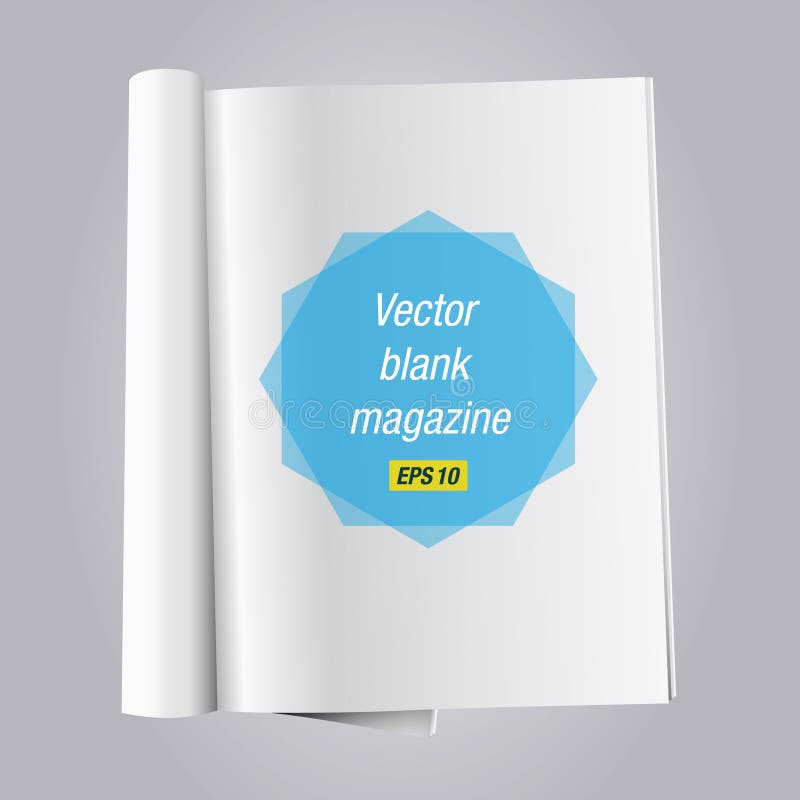 Open Magazine Clip Art