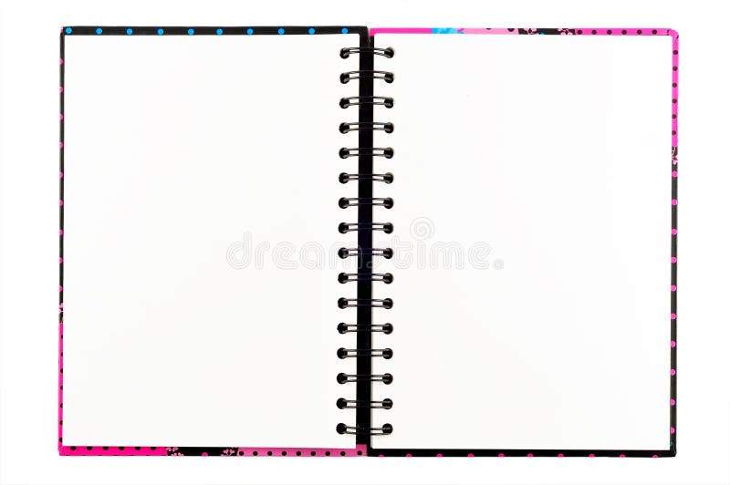 Open blank note book stock photo. Image of notepad, note - 19869760