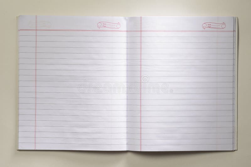 Open Blank Notebook stock image. Image of writing, meeting - 37082747