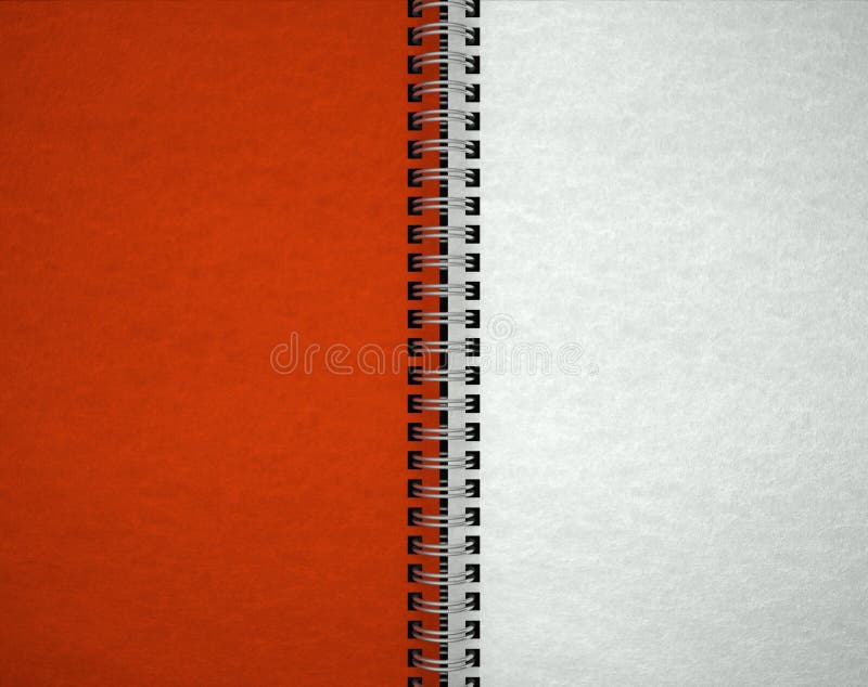 Open Blank Notebook, Paper Texture Stock Photo - Image of page, clean ...