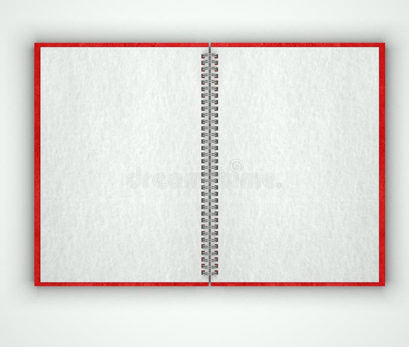 Paper Texture in Blank Note Book Stock Photo - Image of notebook ...