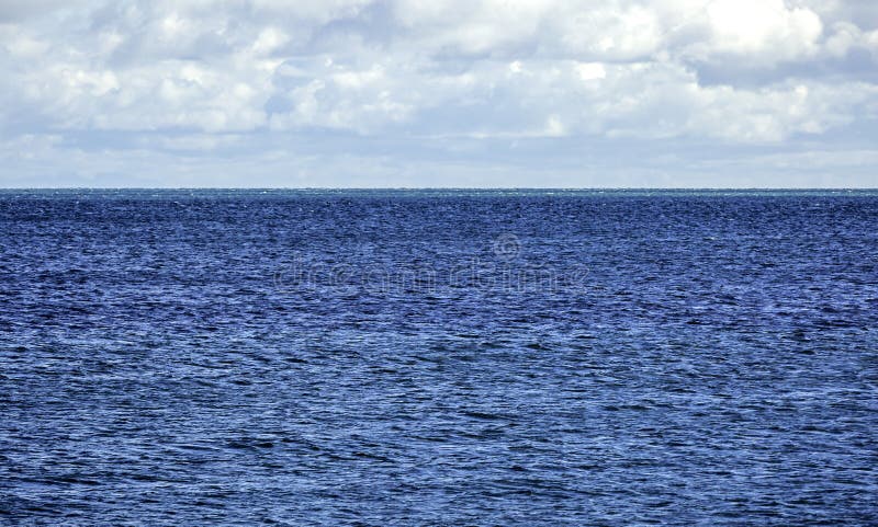 Open Blue Sea stock photo. Image of open, blue, water - 127033354