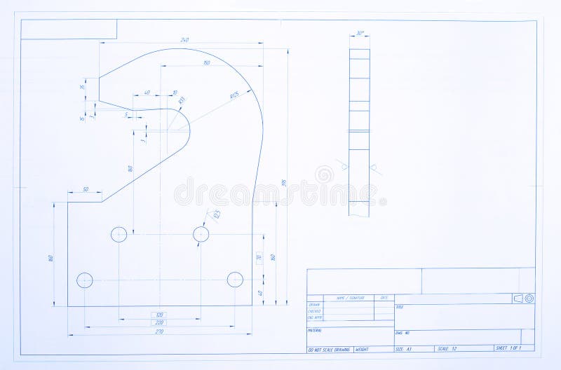 Open blueprint stock image. Image of architect, construction - 13279737