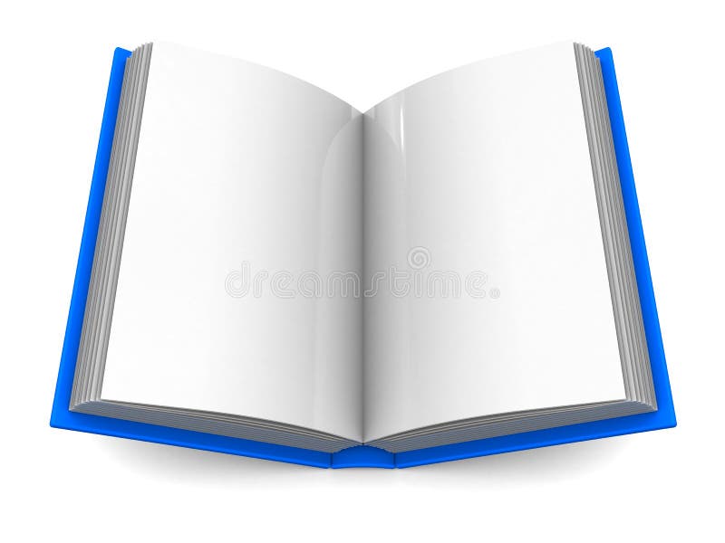 Open boek vector illustratie. Illustration of eenvoudig - 14123903