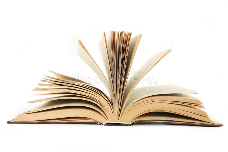 Open boek stock foto. Image of pagina, lees, onderzoek - 1313560