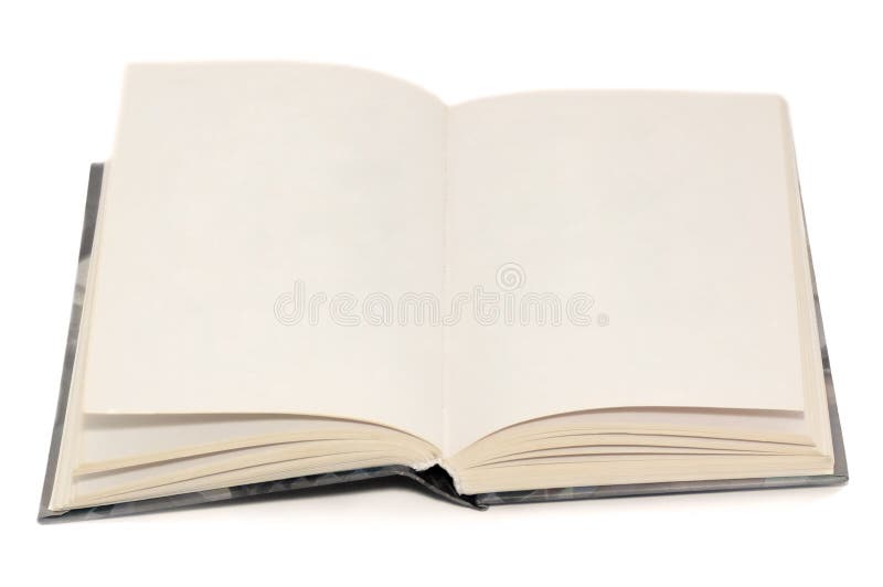Open boek stock afbeelding. Image of geïsoleerd, leren - 2892549