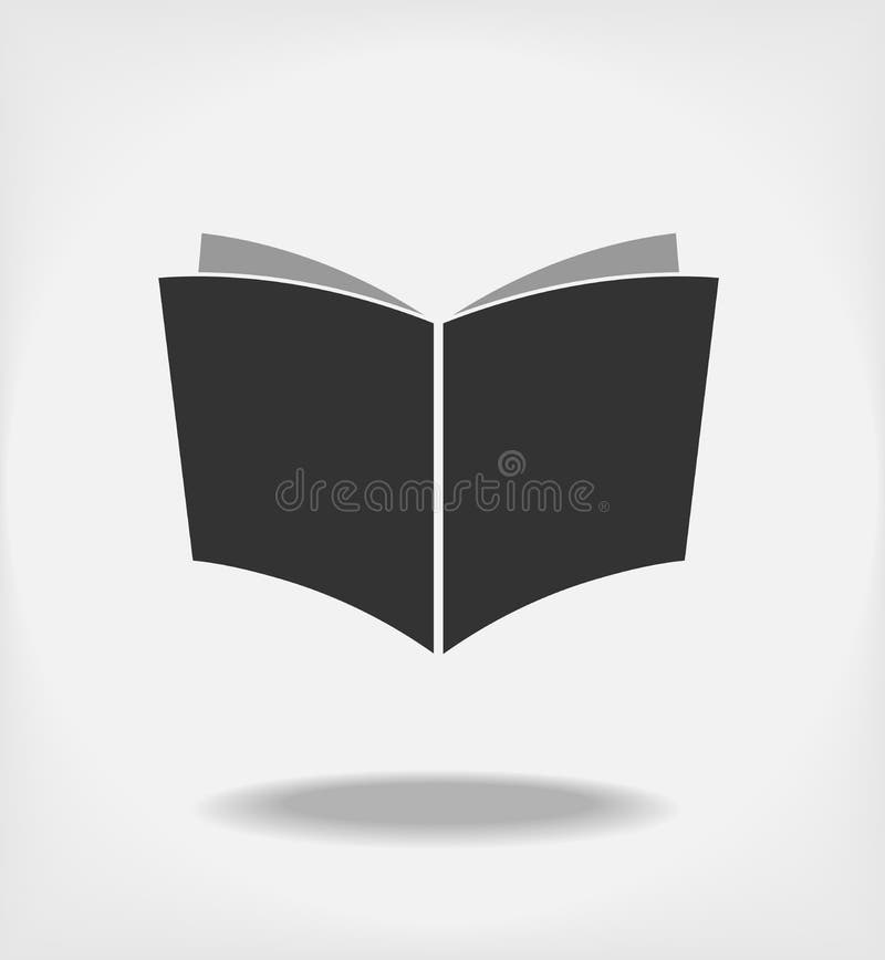 Open boek. vector illustratie. Illustration of spatie - 40038546