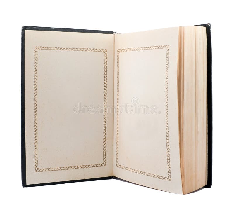 Open book stock image. Image of diary, frame, border - 18893077