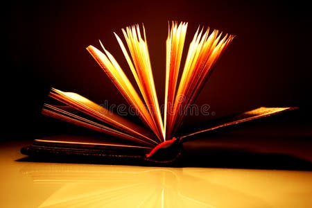 Open book [2] stock image. Image of present, science, gift - 113007