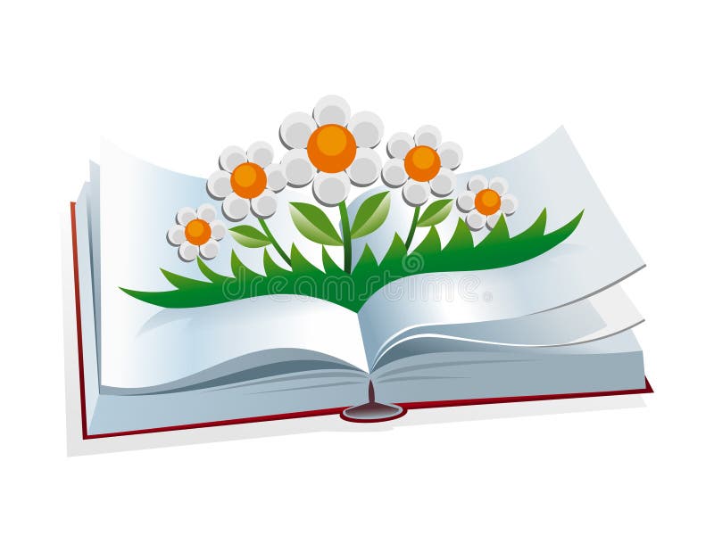 Open book stock vector. Illustration of journal, vector - 23789591