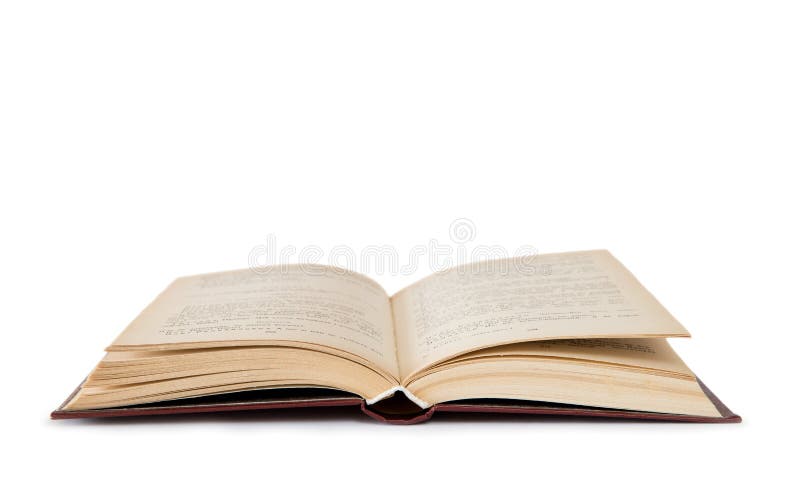 Opened book stock photo. Image of books, isolated, reading - 60192
