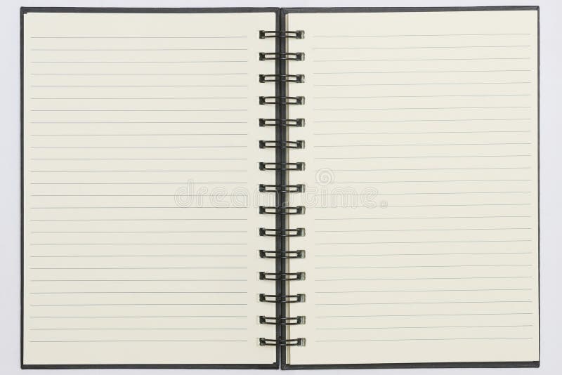 Open Book stock photo. Image of spiral, record, book, blank - 5150622