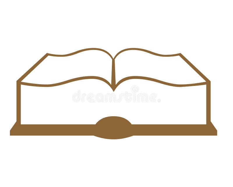 Book symbol stock vector. Illustration of learning, clip - 33844097